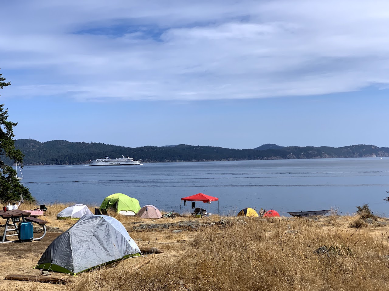 Camping at Ruckle Provincial Park on Salt Spring Island - Outdoor Family