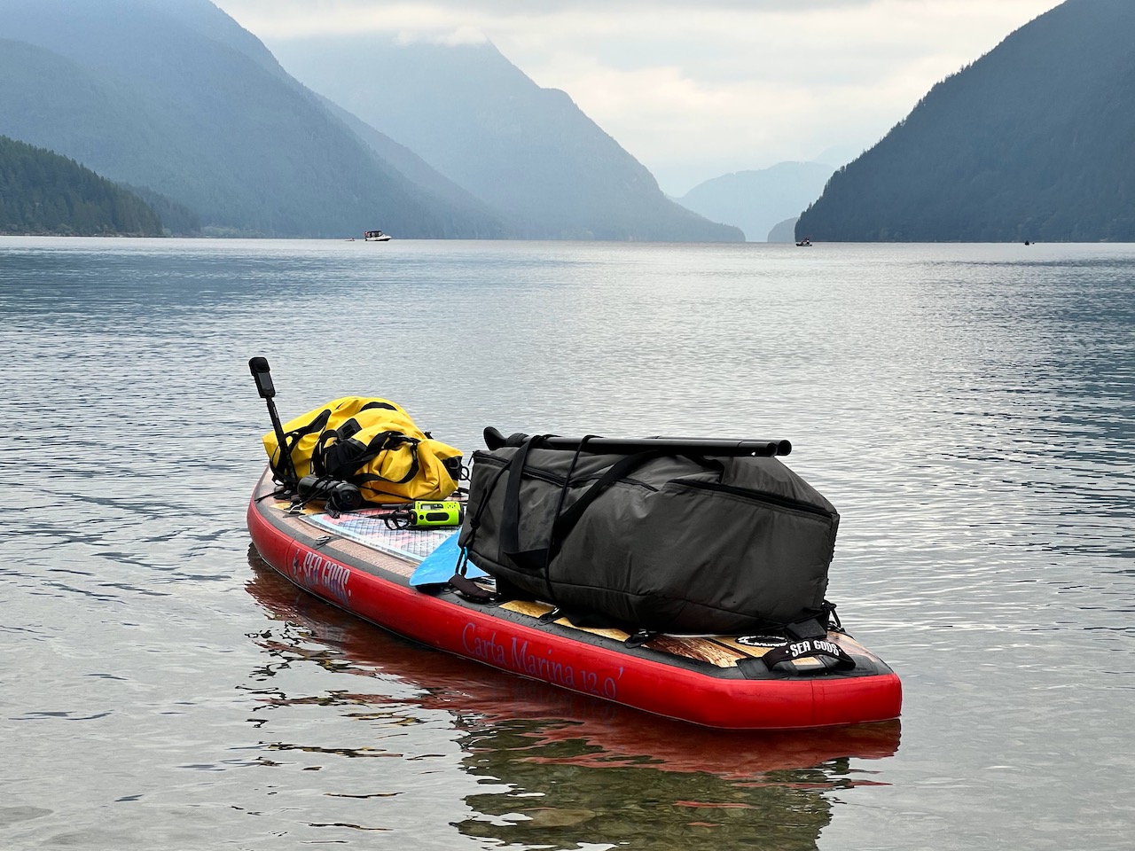 Paddle Camping at Moyer Creek Marine Campsite in Golden Ears Provincial ...